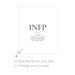 INFP MBTI INFP Poster - Etsy