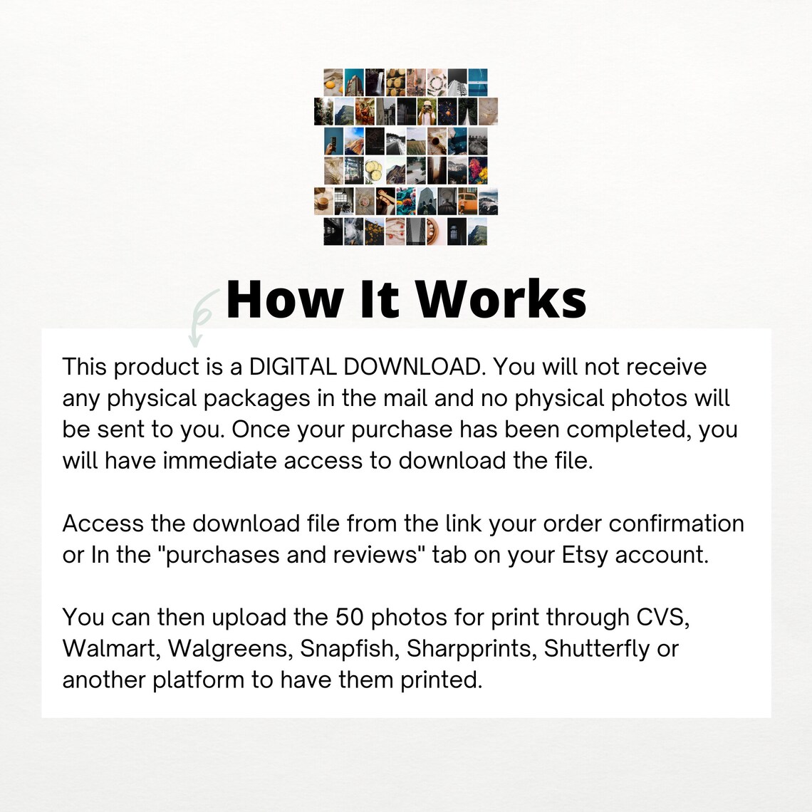 VSCO Wall Collage VSCO Wall Art - Etsy