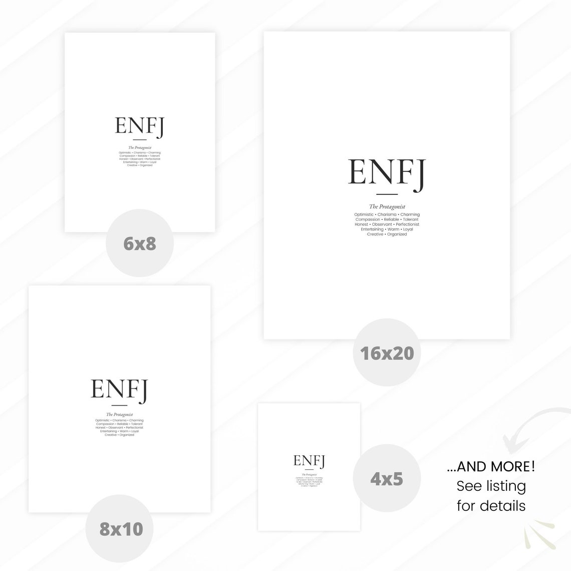 ENFJ, MBTI ENFJ Quotes - Etsy