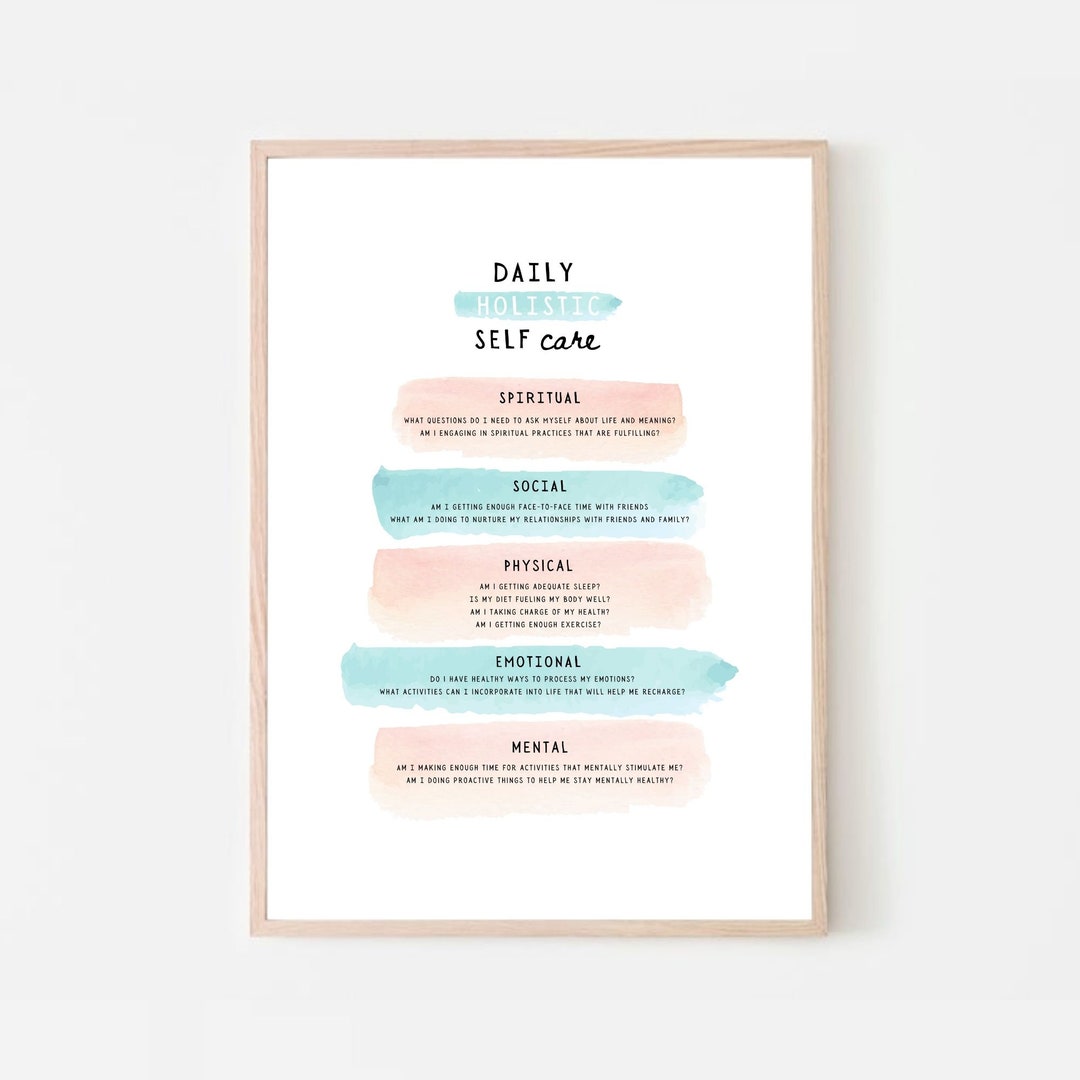 Counseling Office Signs, Self Care Wall Art, Wellness Art, Mental ...