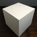 White Display Cube, Pedestal Stand Riser, Handmade Pillar - Etsy