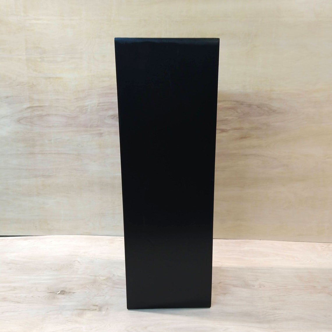 42" X 14" X 14" Black Display Pedestal Stand Riser Column Pillar Plinth ...