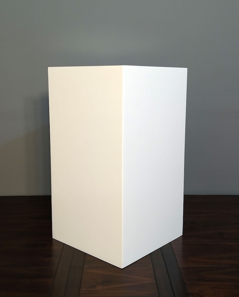 30 X 12 X 12 White Display Pedestal Stand | Etsy