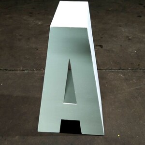 Large White 3D Wooden Letter: 31" High Wedding Decor - Etsy