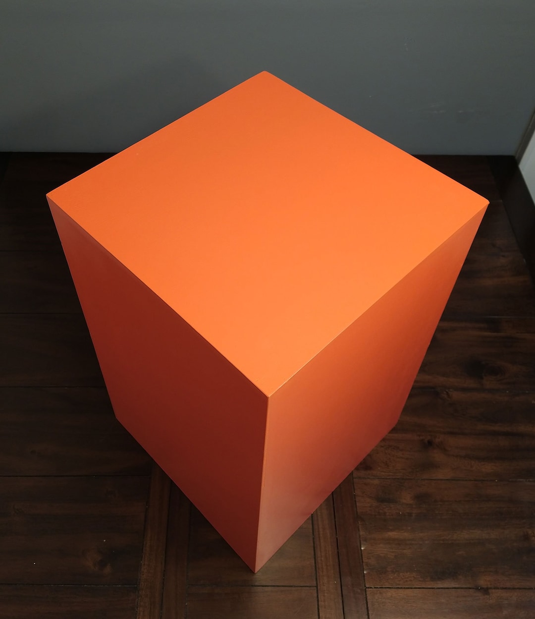 Orange Display Pedestal Stand Riser Column Pillar - Etsy
