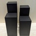 36" X 12" X 12" Black Display Pedestal Stand Riser Column Pillar Plinth ...