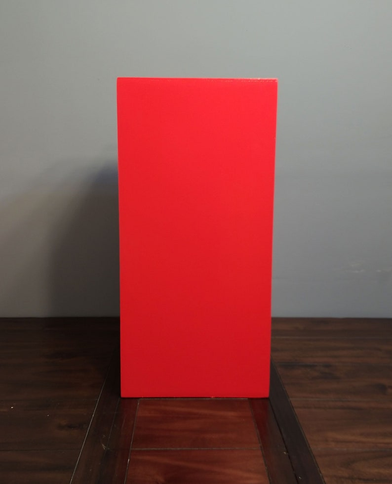 Red color Flirt Alert Display Pedestal Stand Riser Column - Etsy