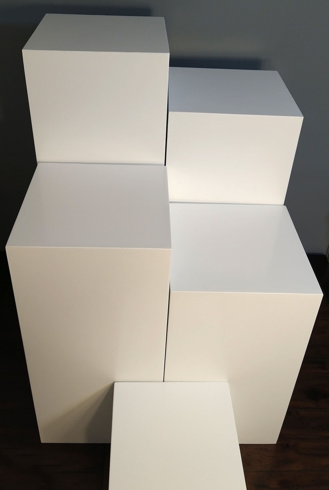 12 14 or 16 White Display Posing Cube - Etsy