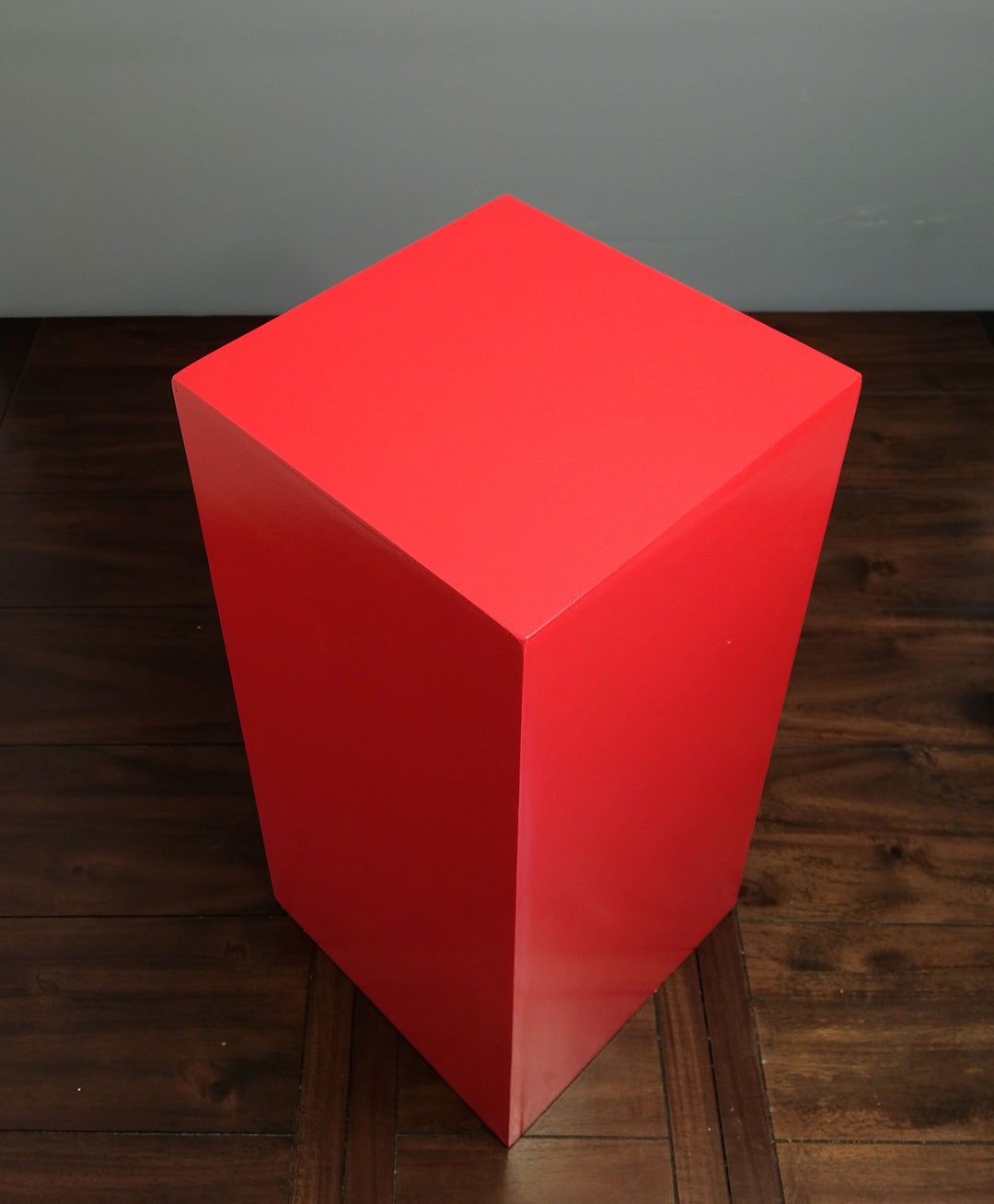 Red color Flirt Alert Display Pedestal Stand Riser Column - Etsy