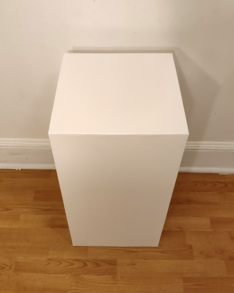 30 X 12 X 12 White Display Pedestal Stand | Etsy