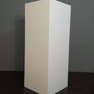 36" X 12" X 12" White Display Pedestal Stand Riser Column Pillar - Etsy