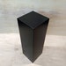 30" X 12" X 12" Black Display Pedestal Stand Riser Column Pillar Plinth ...