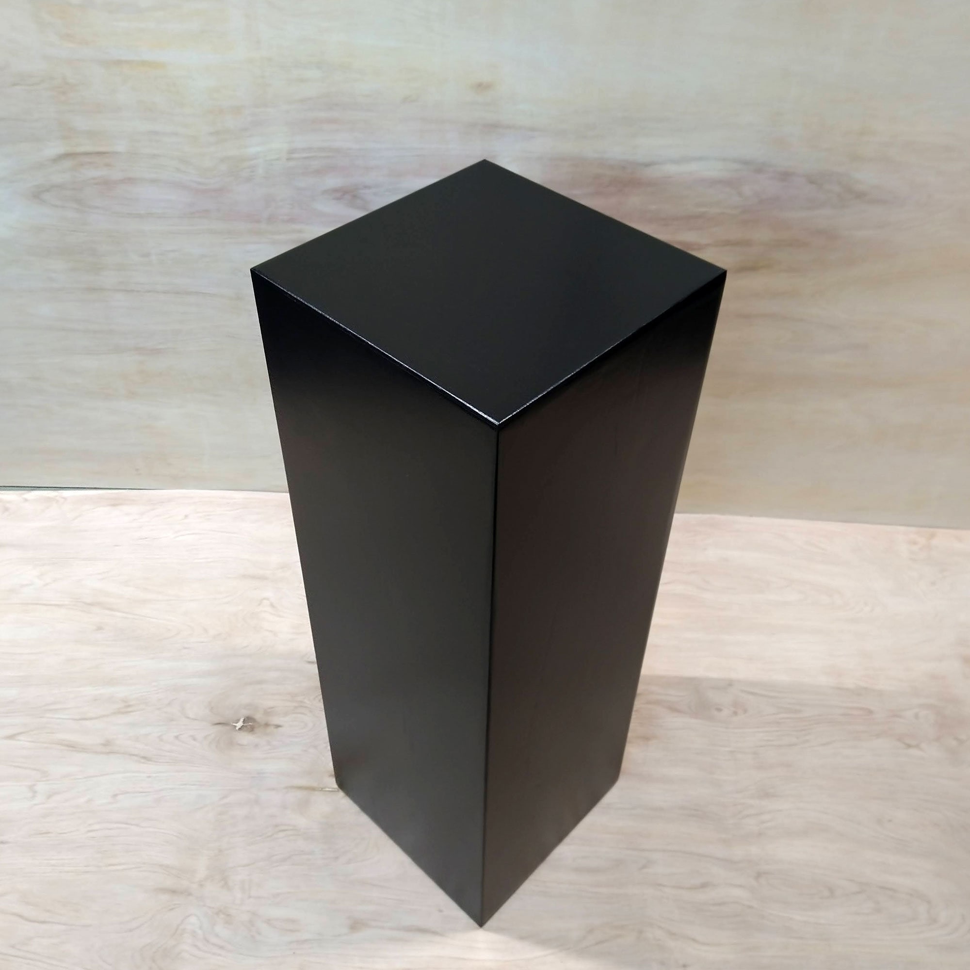 42" X 12" X 12" Black Display Pedestal Stand Riser Column Pillar Plinth ...