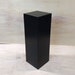30" X 12" X 12" Black Display Pedestal Stand Riser Column Pillar Plinth ...