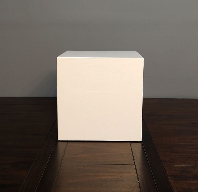 12 14 or 16 White Display Posing Cube - Etsy