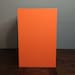 Orange Display Pedestal Stand Riser Column Pillar - Showrooms Display ...