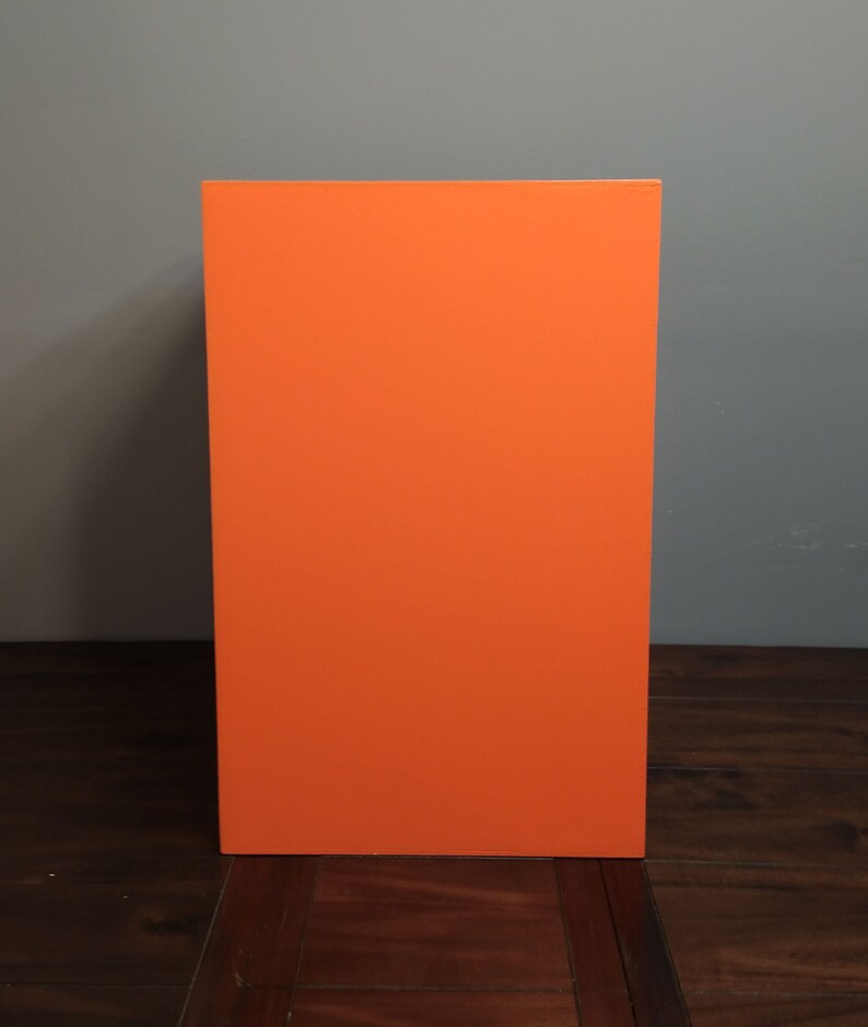 Orange Display Pedestal Stand Riser Column Pillar - Etsy