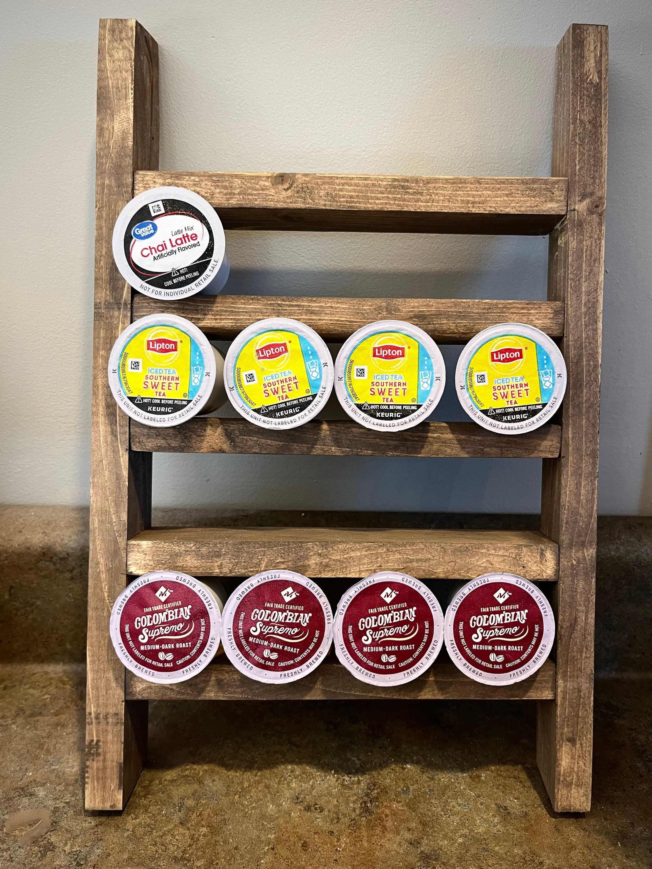 K Cup Ladder, K Cup Holder, Coffee Pod Holder, Customized Gift for ...