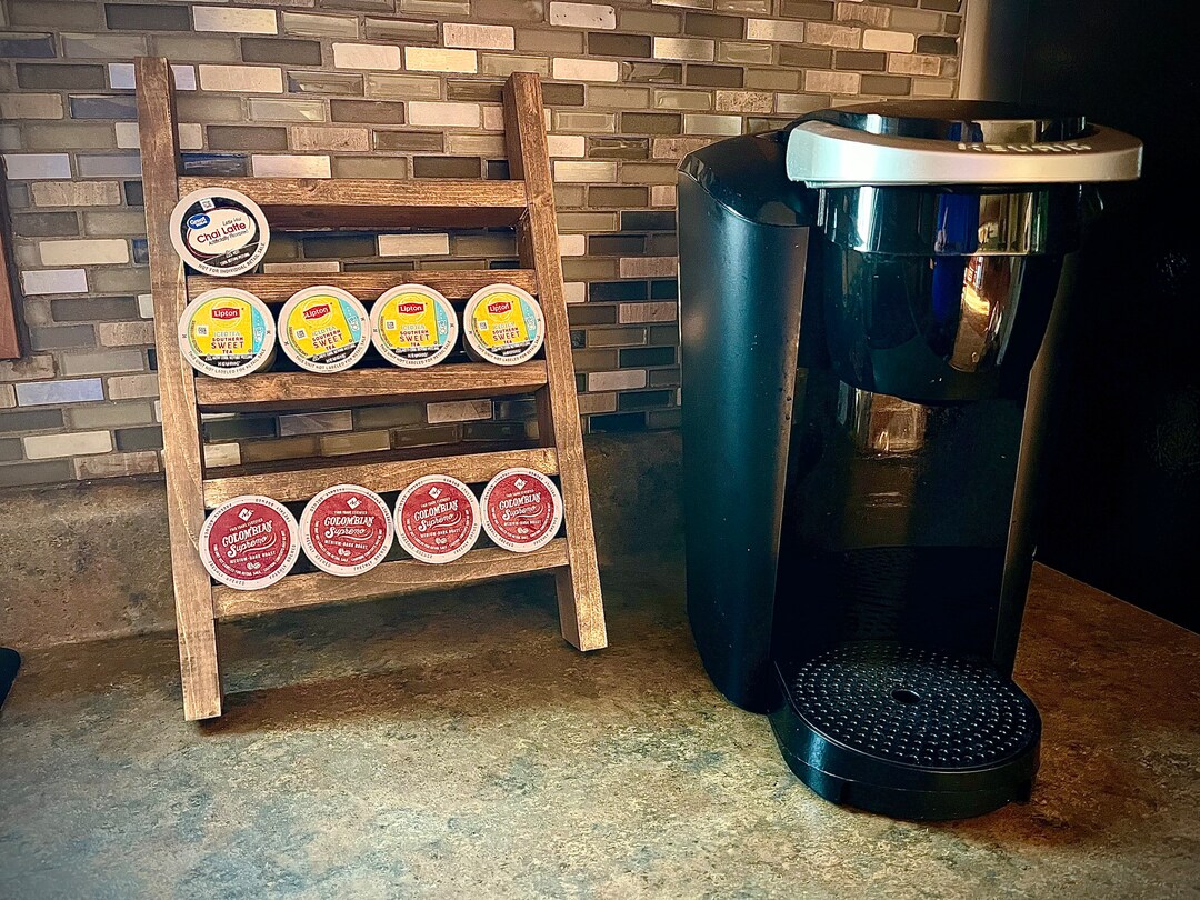 K Cup Ladder, K Cup Holder, Coffee Pod Holder, Customized Gift for ...