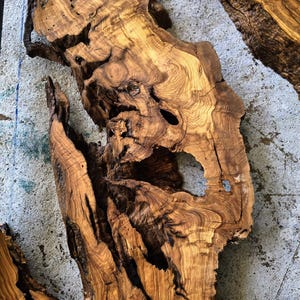 120x48 Turkish Olive Wood for Epoxy Resin Table Moss Wall Art Work CODE ...