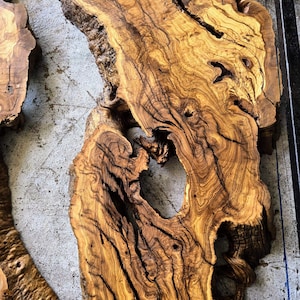 120x48 Turkish Olive Wood for Epoxy Resin Table Moss Wall Art Work CODE ...