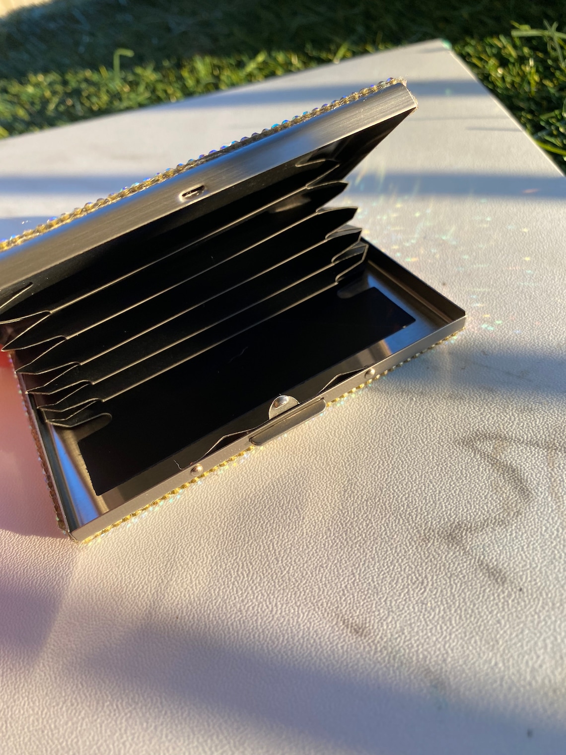 Bling Bling Card Wallet, Rhinestone Wallet, Rhinestone Accessories ...