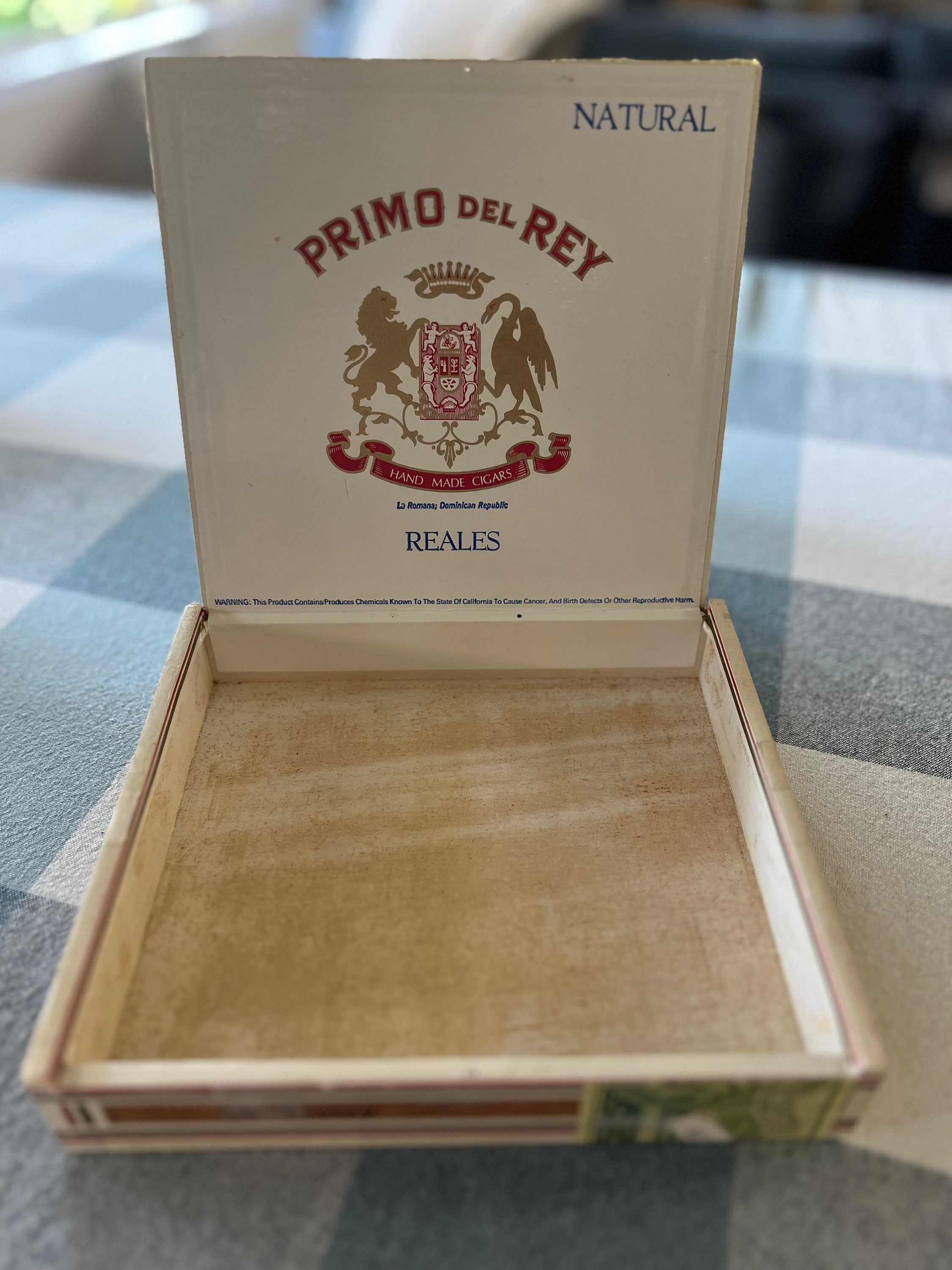 Vintage Wood Cigar Box - Etsy