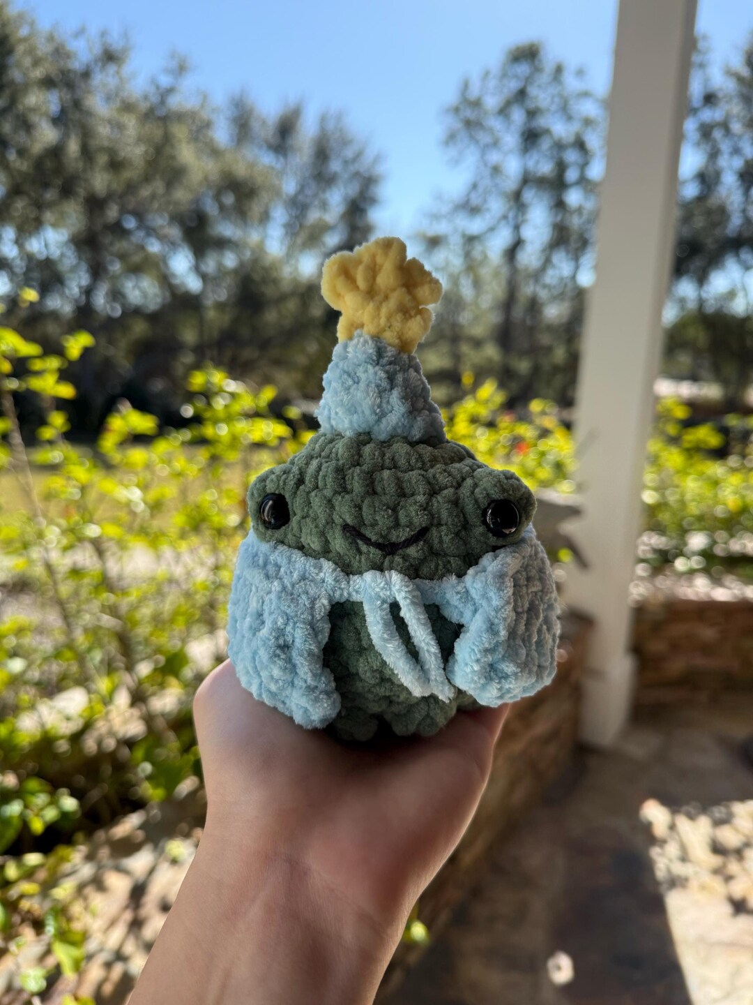 Wizard Frog Crochet Plush| Frog Amigurumi | Frog Plush | Crochet Frog ...