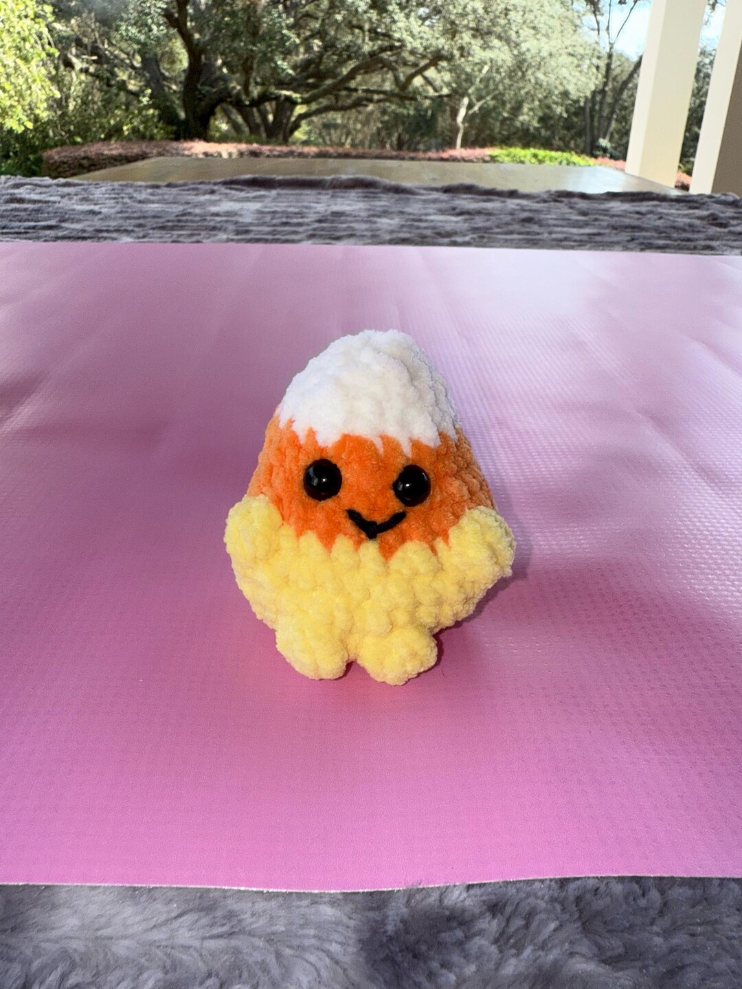 Candy Corn Friend Crochet Amigurumi - Etsy