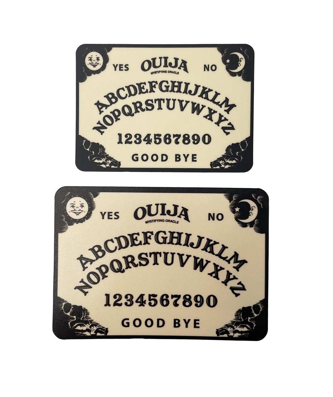 Ouija Board Vinyl Sticker, Spirit Board Sticker, Goth, Spooky Season ...