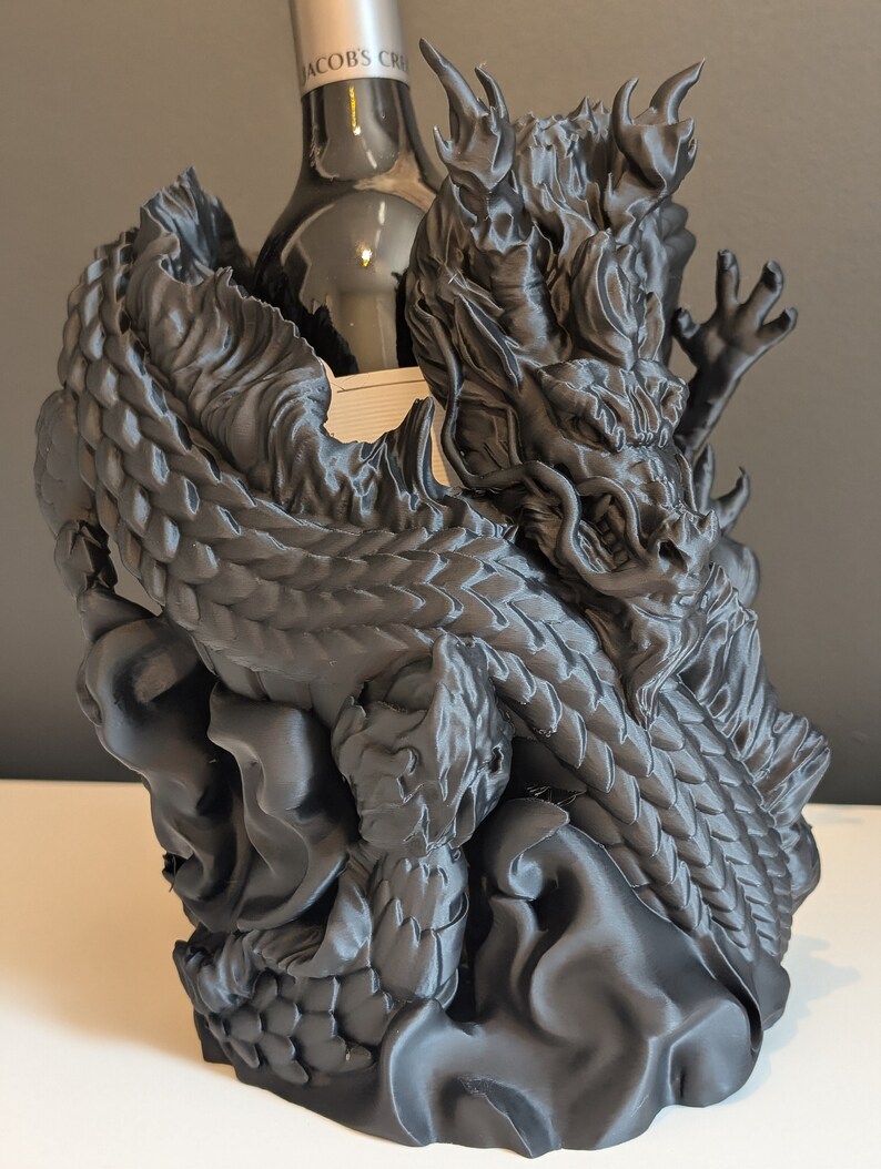Dragon Wine Bottle Holder - Etsy
