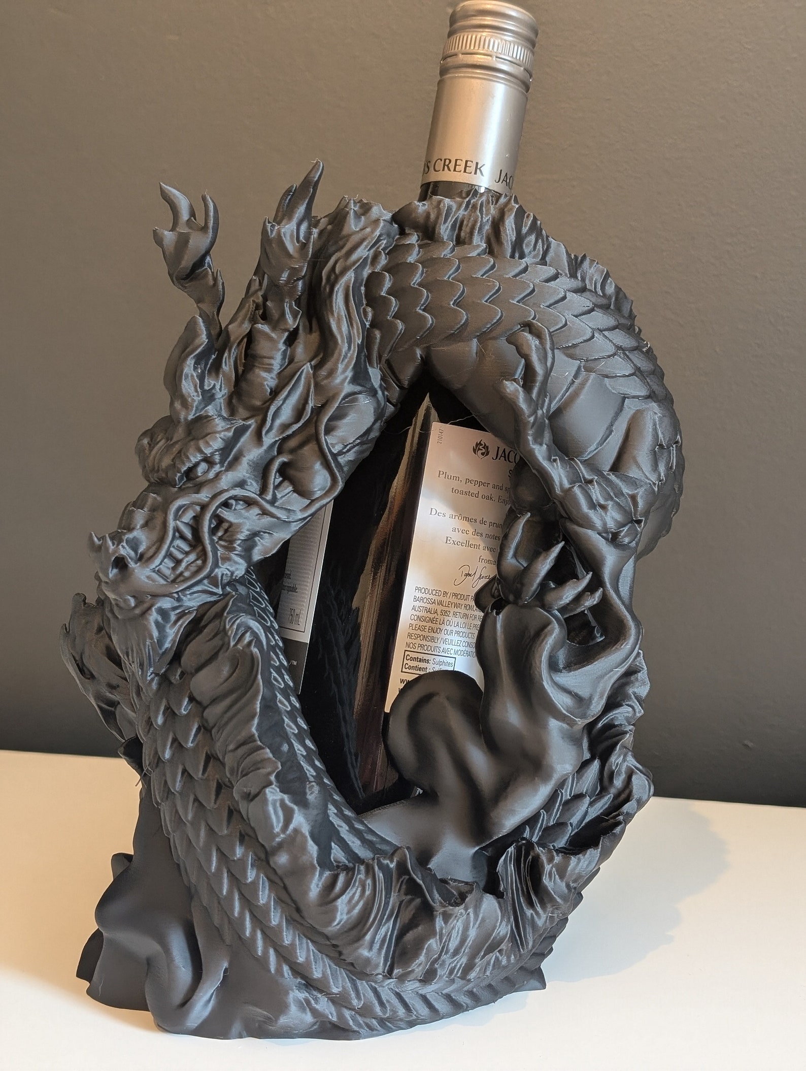 Dragon Wine Bottle Holder - Etsy