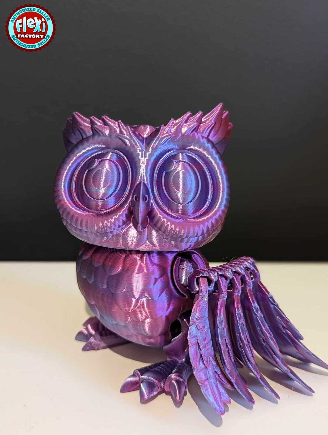 3D Printed Owl - Etsy