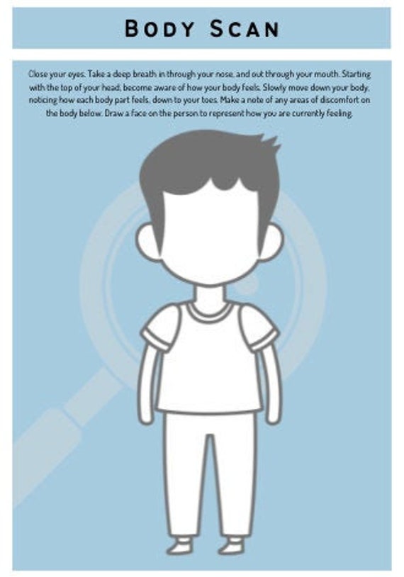 Body Scan Worksheet Body Scan Worksheet