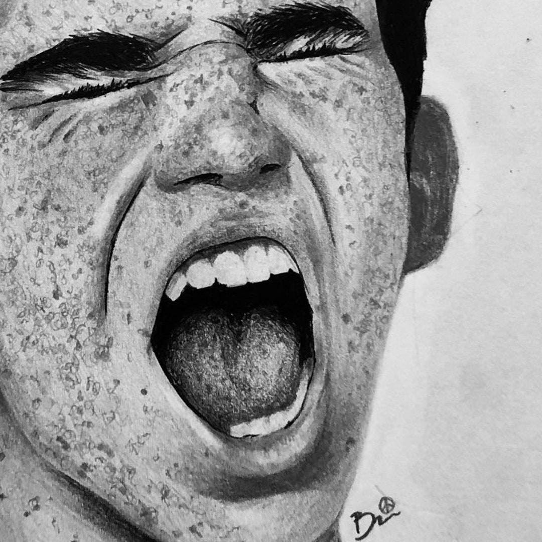 Cameron Boyce Original Portrait Print 8x8in - Etsy