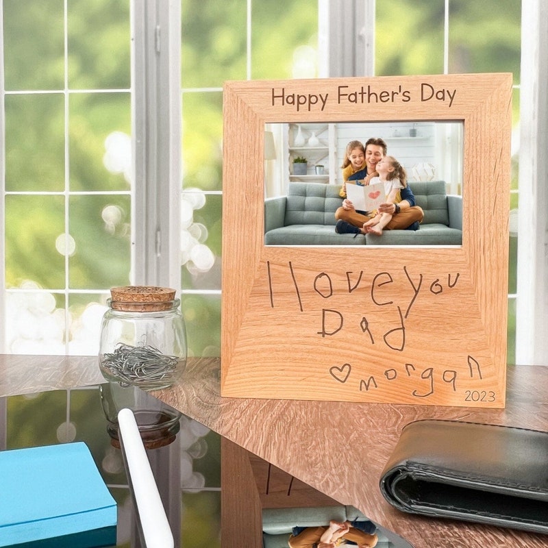 Fathers Day Photo Frame - Etsy