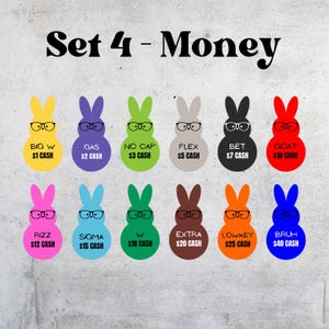 Teen Easter Egg Hunt Reward Tokens | Set of 12 | Easter Basket Filler ...