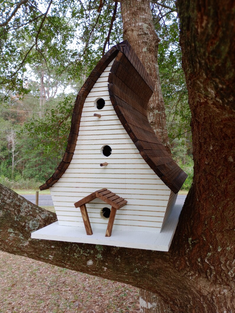 A-frame Birdhouse - Etsy