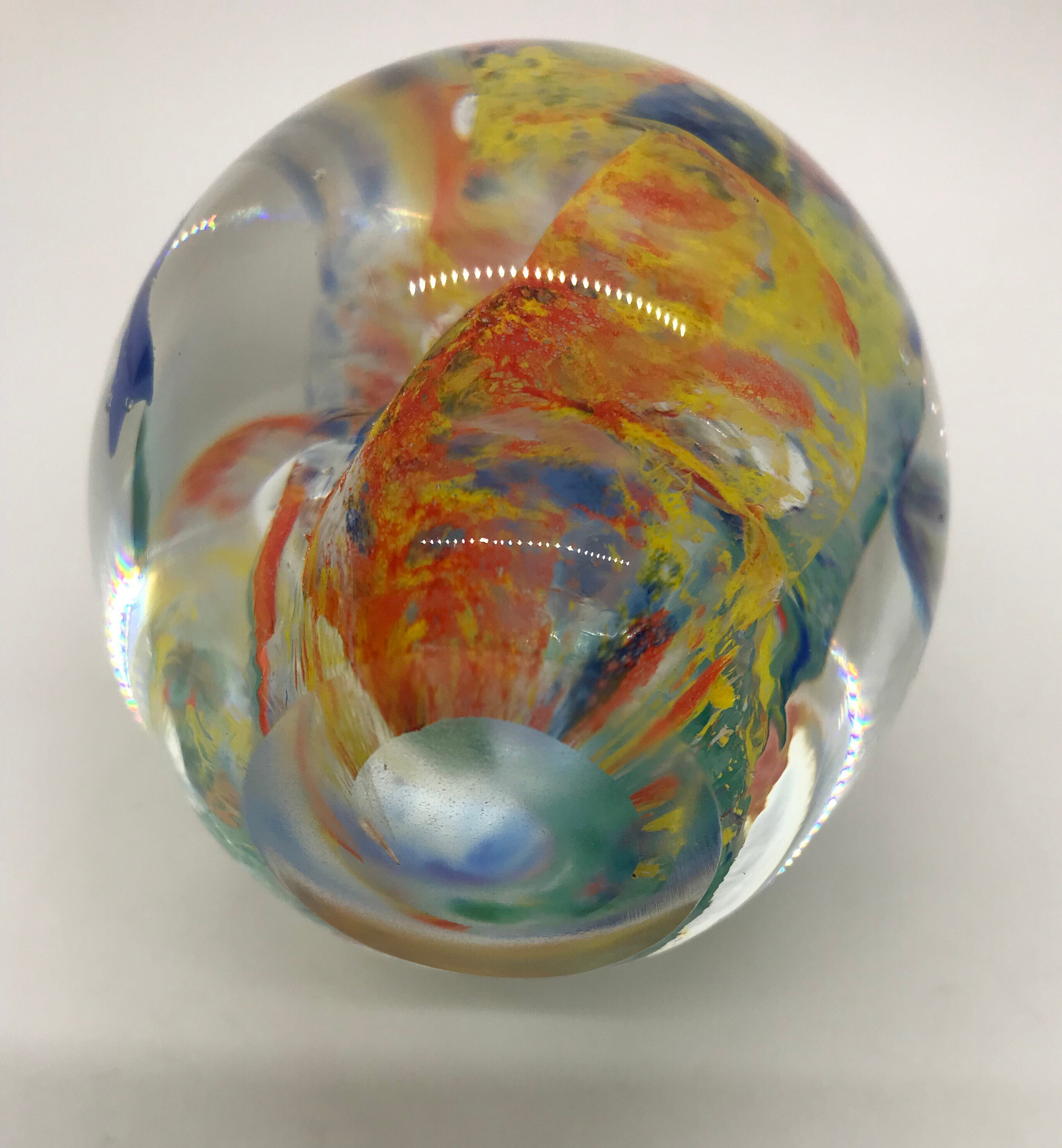 Vintage Murano Art Glass Swordfish on 'coral Reef' Paperweight - Etsy