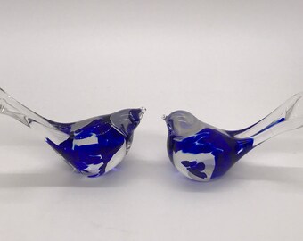 Cobalt Blue Birds - Etsy
