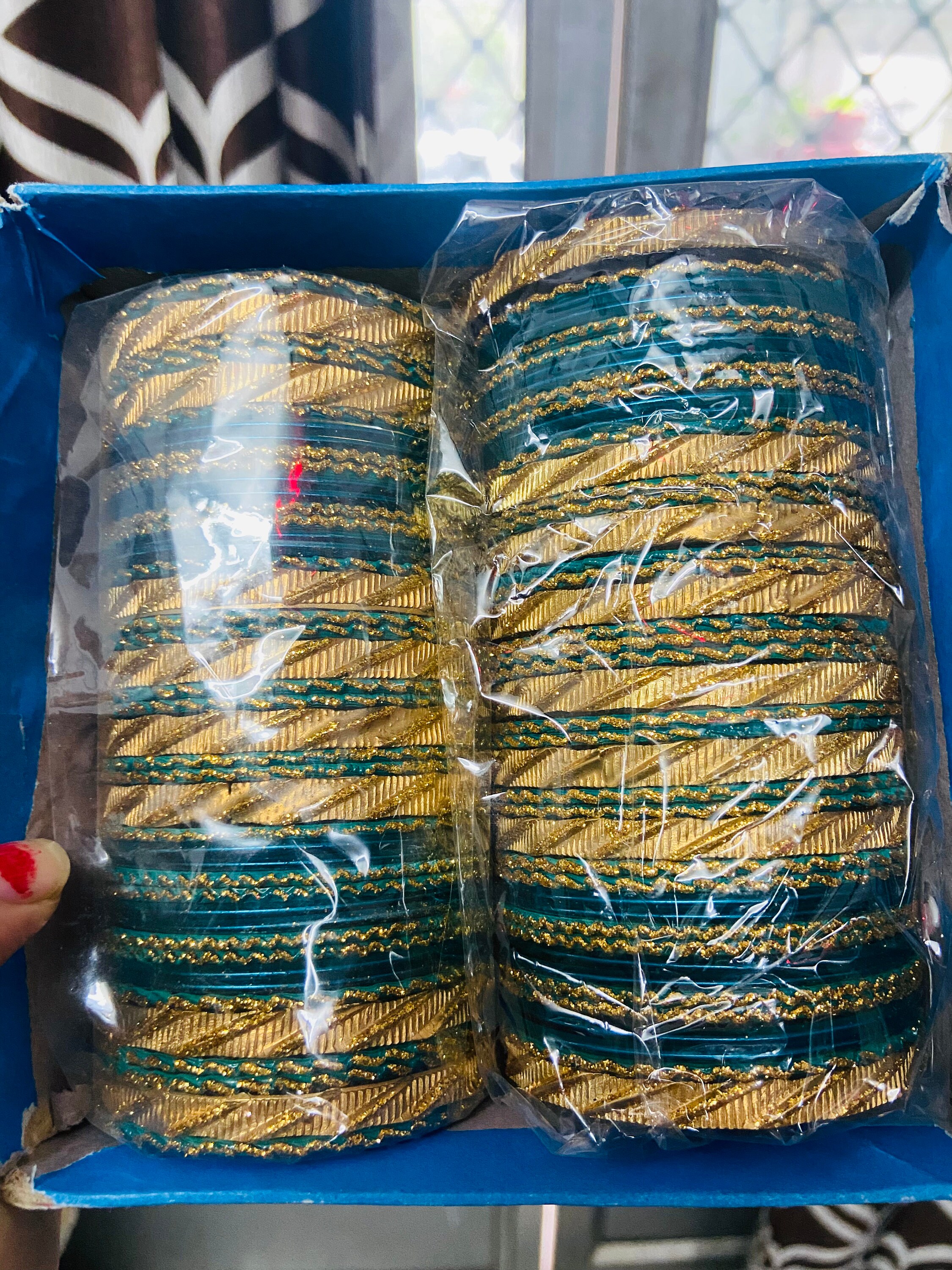 Metal Bangles Matching Bangles Indian Bangles Choodi Set | Etsy