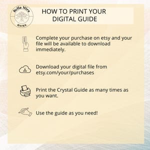 Crystal Meaning Digital Guide | Printable Guide | Wellness Meaning ...