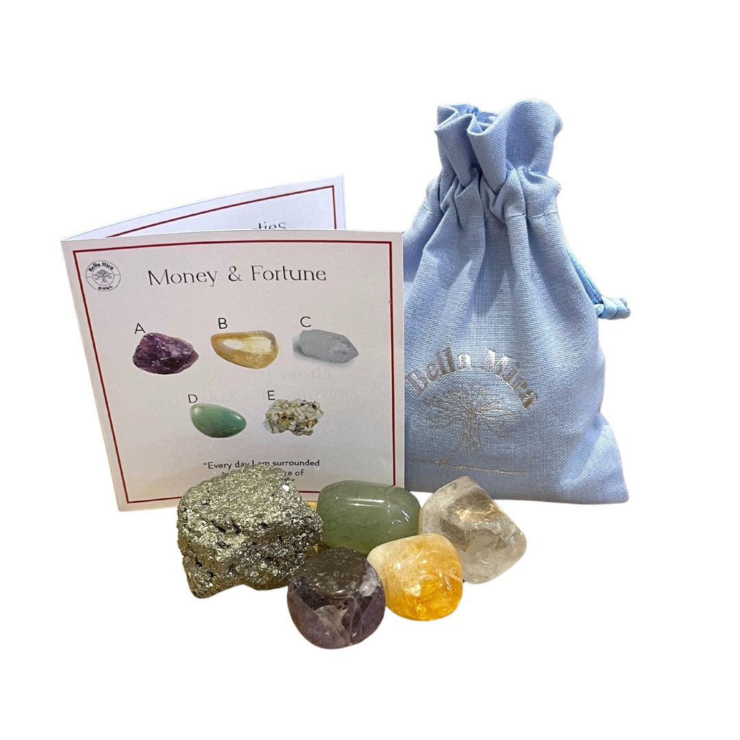 Money and Fortune Crystal Pack for Abundance Prosperity and Sucess ...