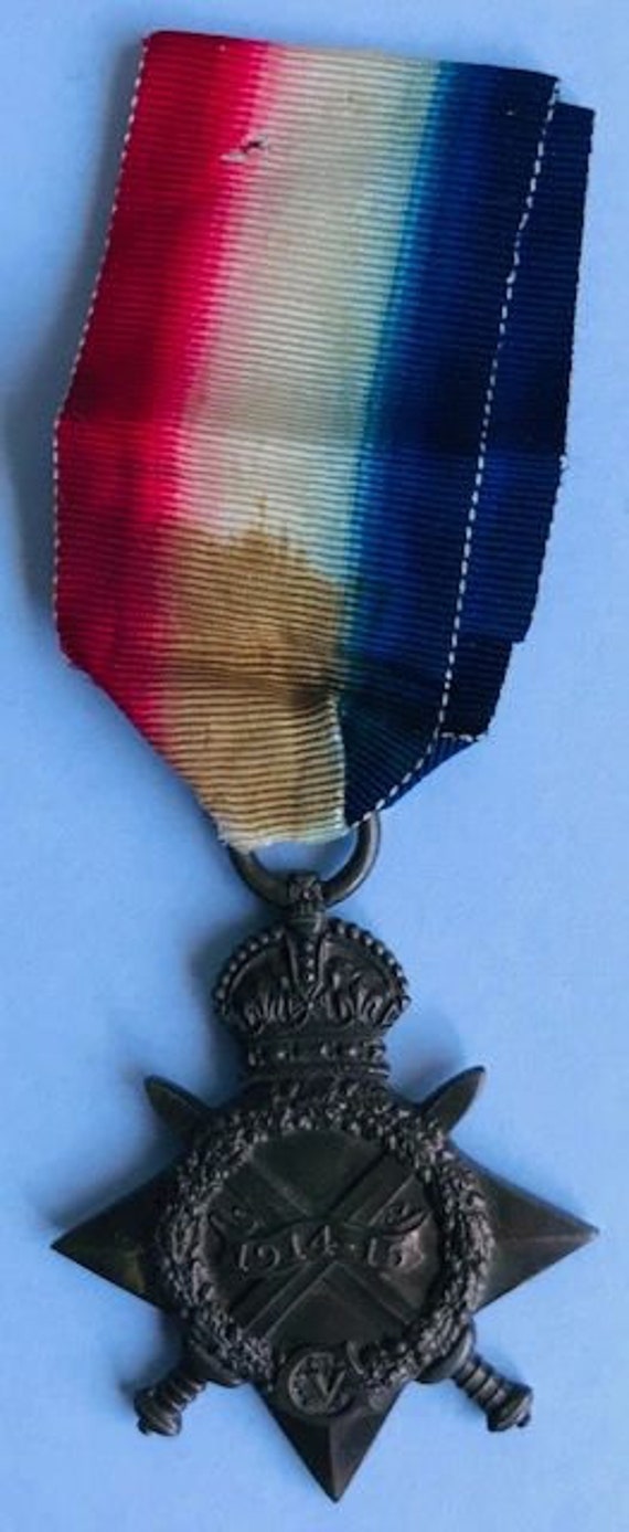 South African SADF Medal 1914-15 Star Full Size With Ribbon - Etsy