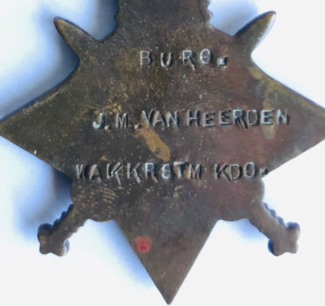 South African (SADF) Medal 1914-15 Star Full Size With Ribbon (issued ...