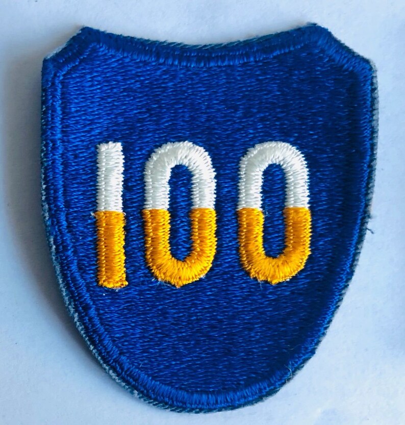 US Army 100th Infantry Division Color SSI Shoulder Patch - Etsy