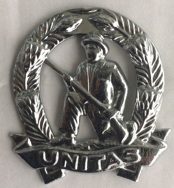 South Africa SADF Commando Cap Badge Chrome - Etsy Finland