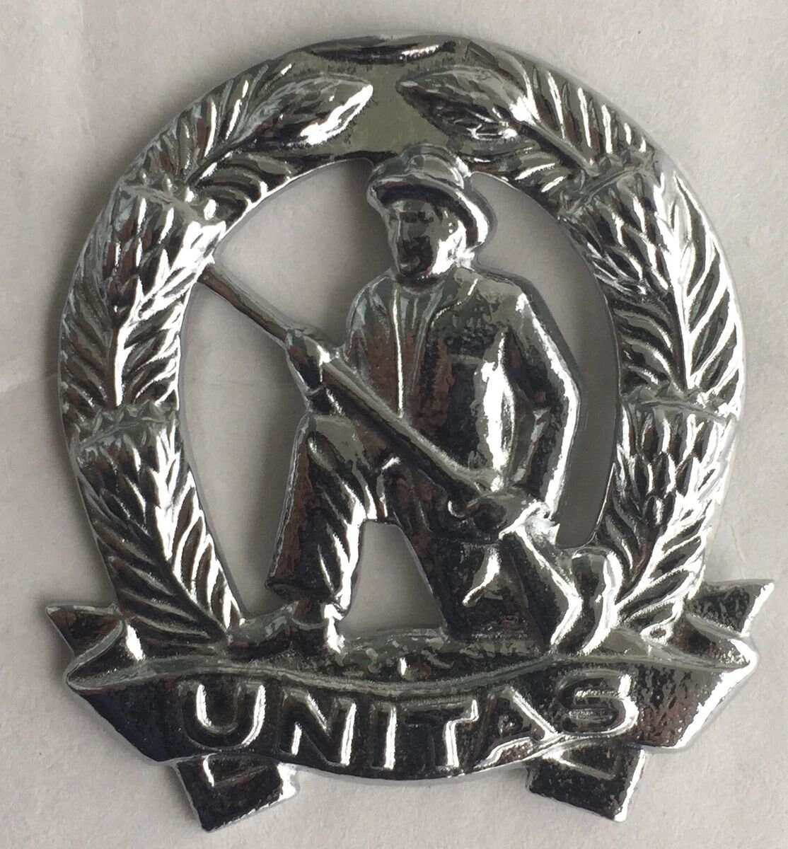 South Africa SADF Commando Cap Badge Chrome - Etsy Finland