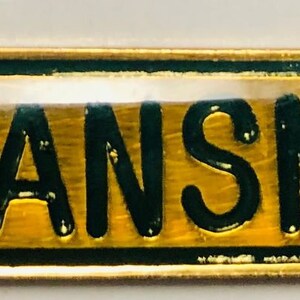 South Africa (SAP) Police Name Plate "jansma" - Etsy