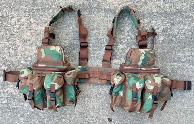 South Africa SANDF Paratroop Webbing African Warrior S2000 - Etsy Australia